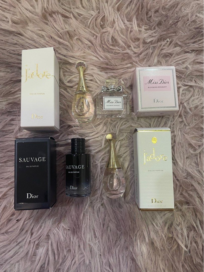 Dior Mini Perfume Authentic, Beauty & Personal Care, Fragrance ...