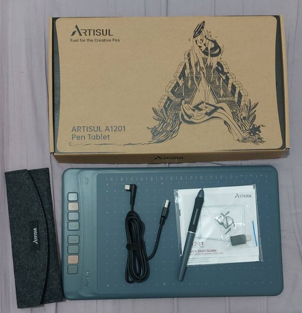 WACOM ALTERNATIVE - ARTISUL A1201 DRAWING TABLET, Computers & Tech ...