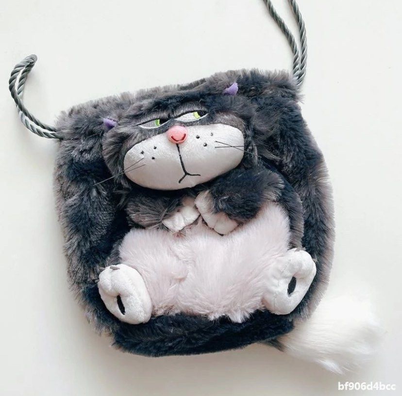Disney lucifer cat bag, Women's Fashion, Bags & Wallets, Cross-body ...