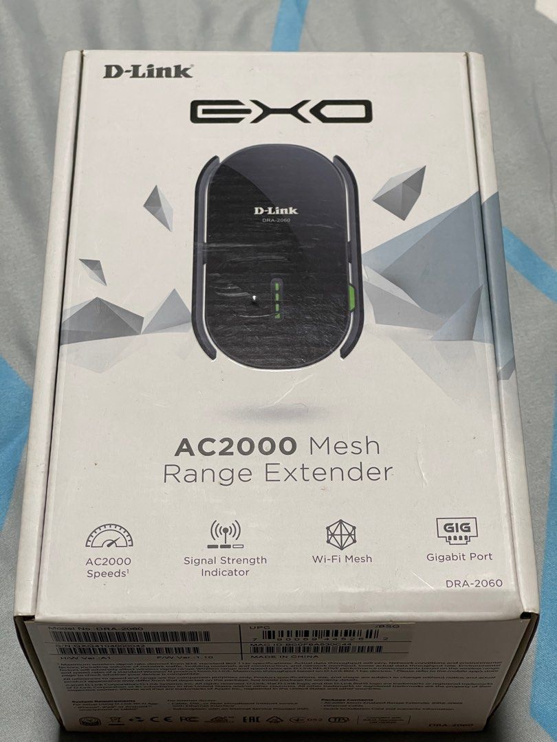 D-Link EXO AC2000 Mesh Range Extender, Computers & Tech, Parts ...