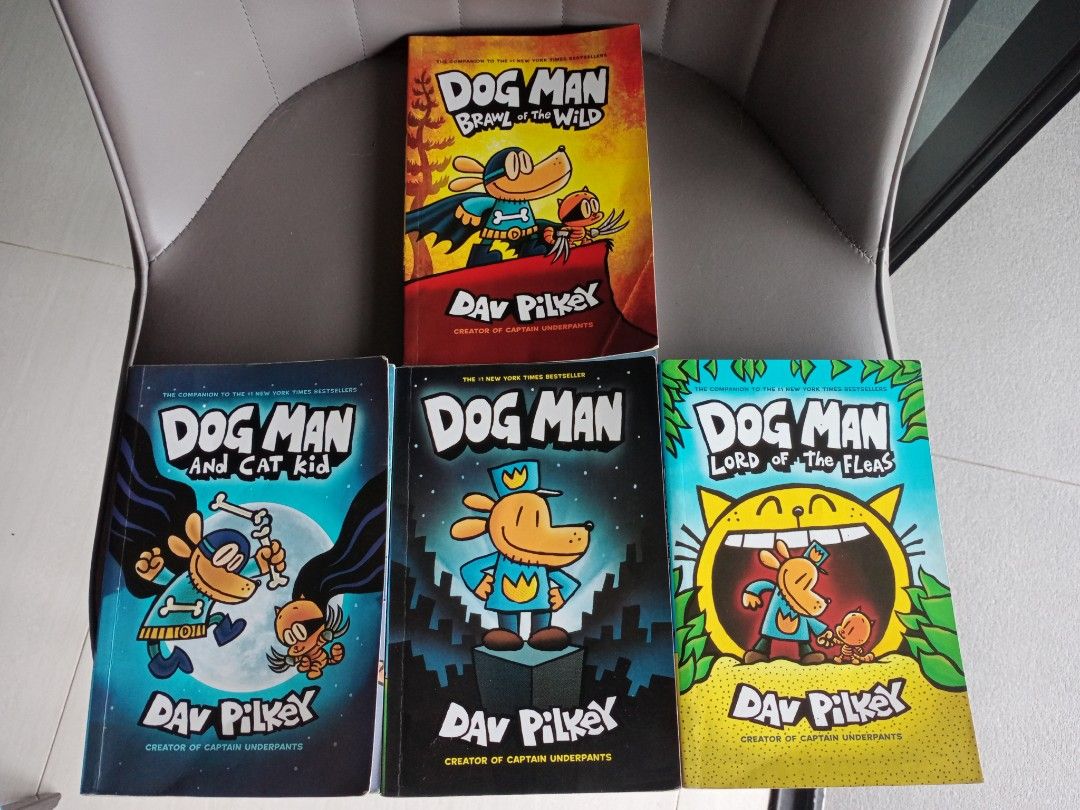 Dogman books, Hobbies & Toys, Books & Magazines, Fiction & Non-Fiction on Carousell