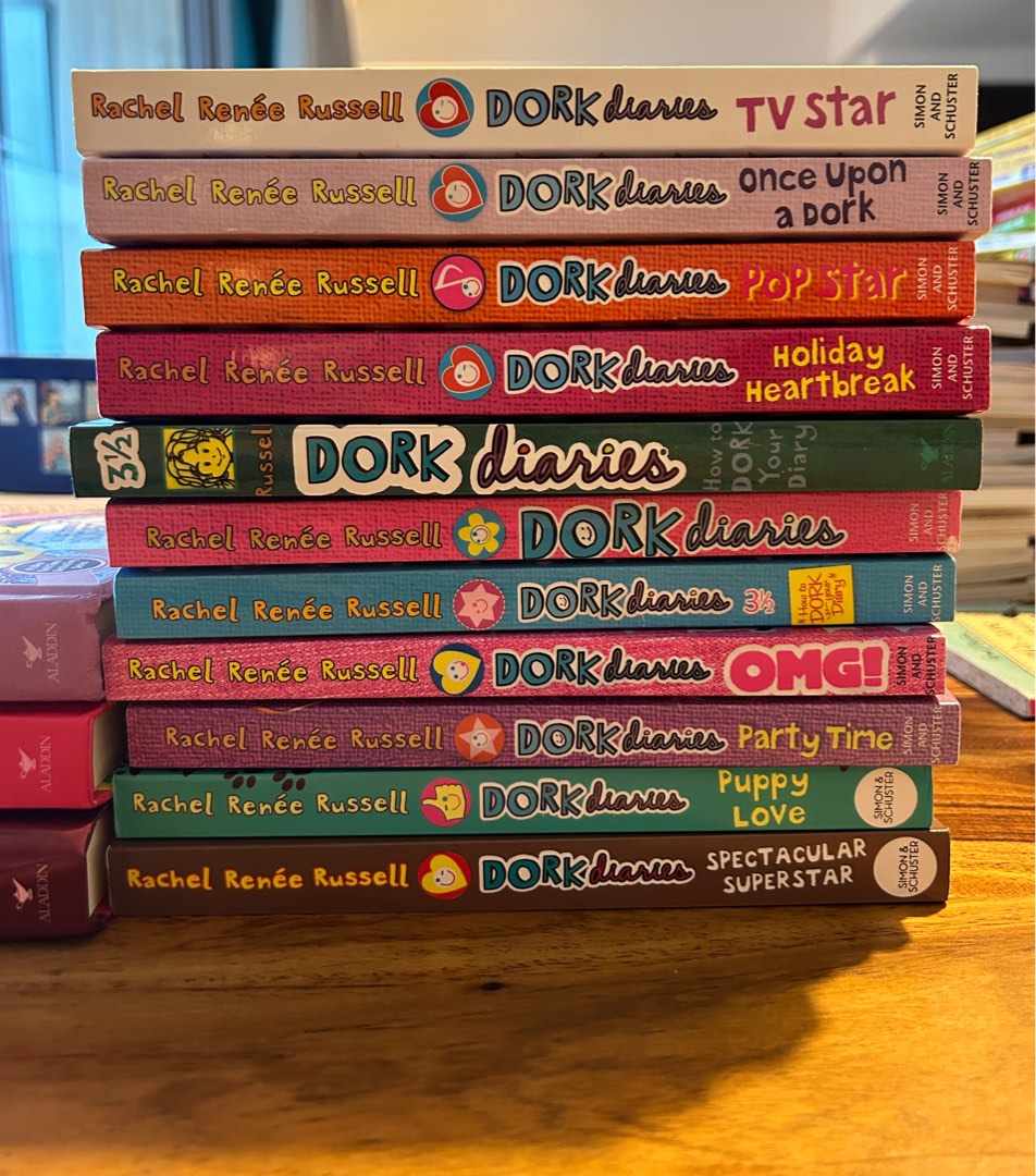 Dork diaries book set, Hobbies & Toys, Books & Magazines, Fiction & Non ...
