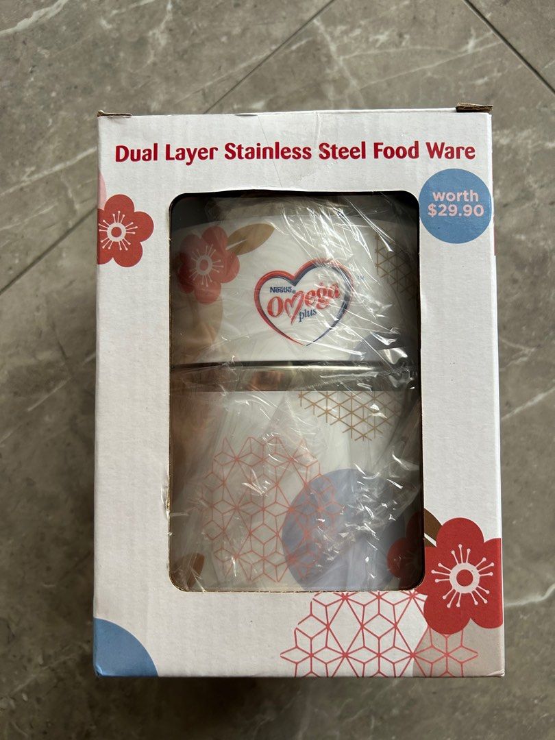 Dual layer stainless steel food ware, Furniture & Home Living ...