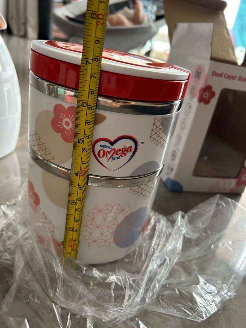 Dual layer stainless steel food ware, Furniture & Home Living ...