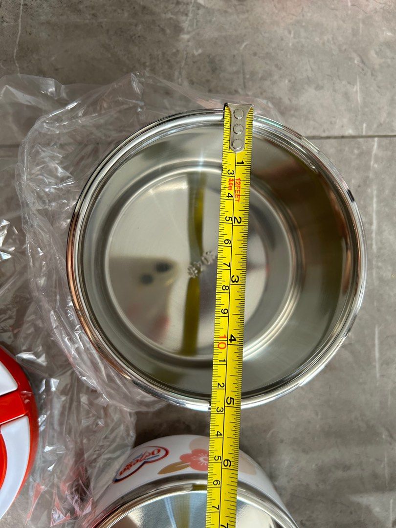 Dual layer stainless steel food ware, Furniture & Home Living ...