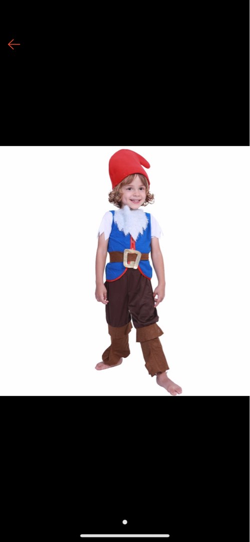 Dwarf Costume, Babies & Kids, Babies & Kids Fashion on Carousell