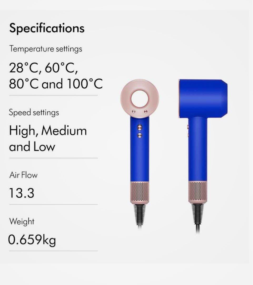 Dyson Supersonic Hair Dryer HD15, Beauty & Personal Care, Hair on Carousell