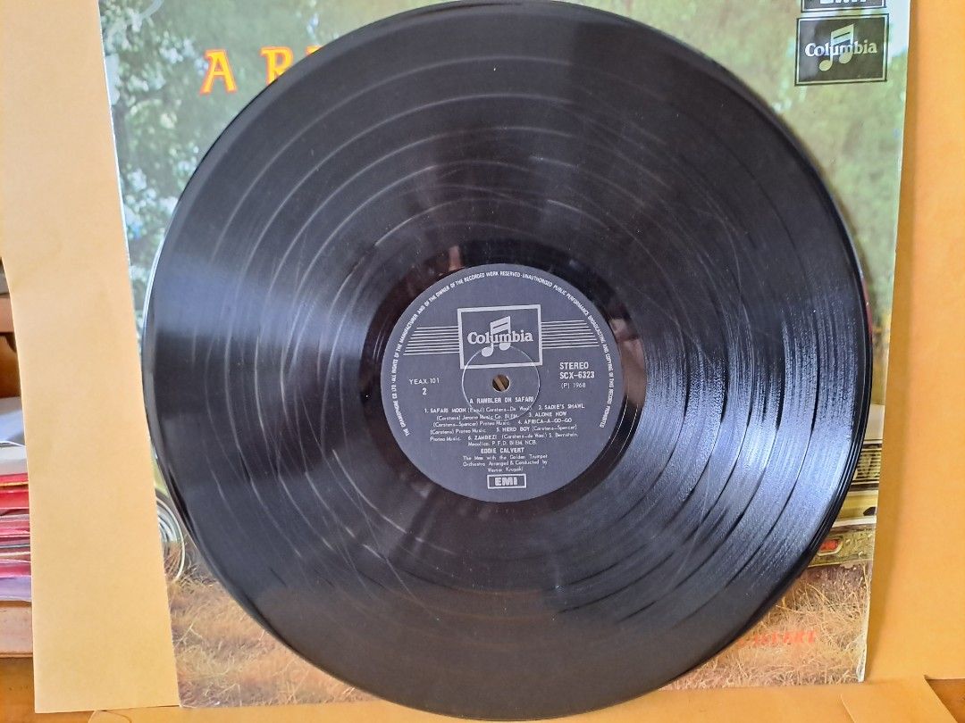 Eddie Calvert The Man With The Golden Trumpet vinyl lp record, Hobbies ...