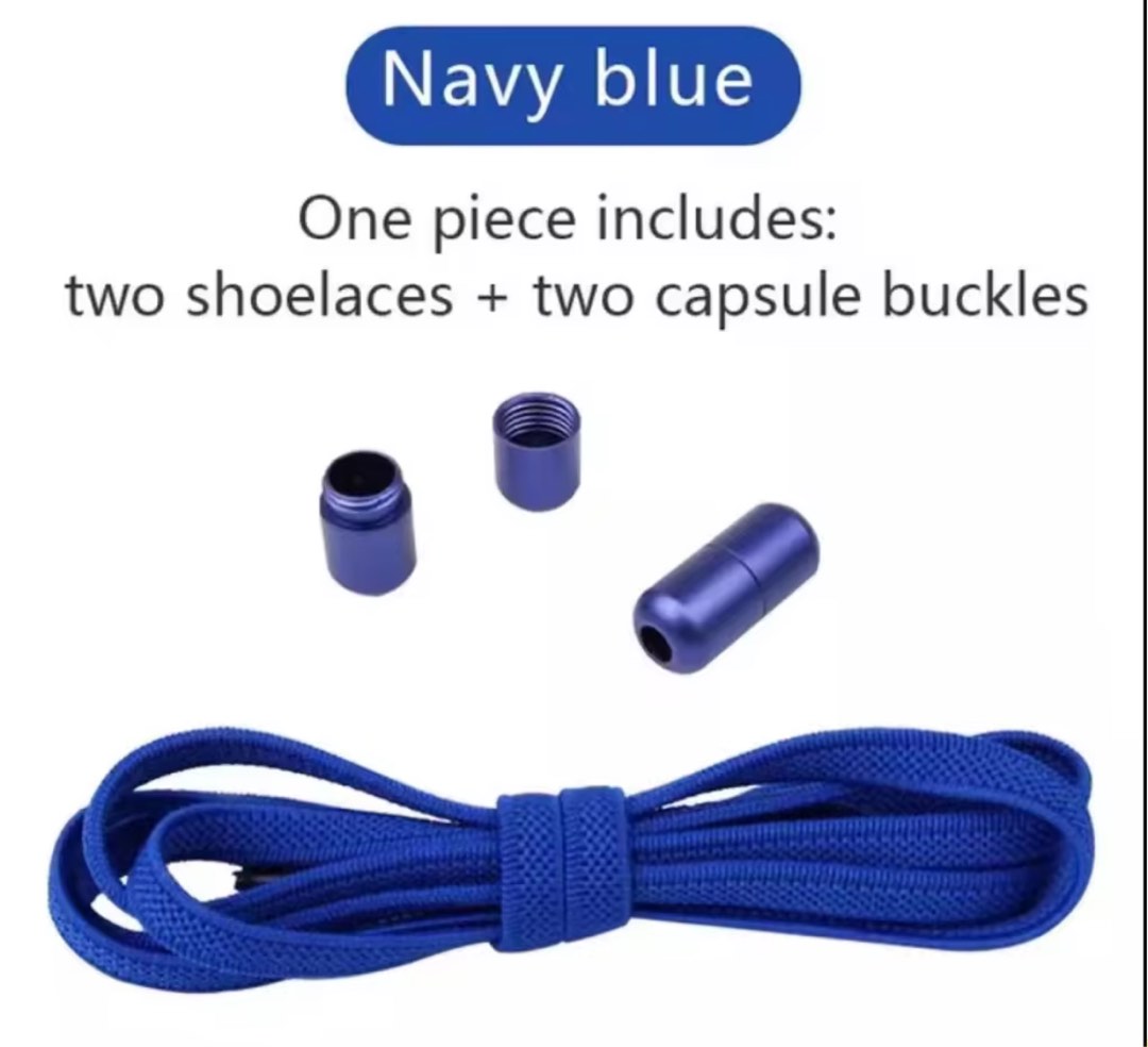 Elastic Shoe Lace Shoelace with Snap attachment lazy laces no tie, Men ...