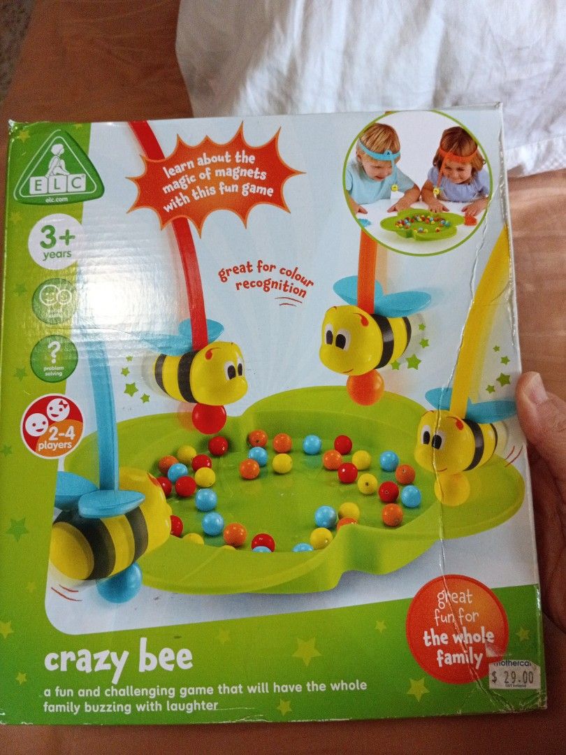 Elc crazy bee game for kid, Hobbies & Toys, Toys & Games on Carousell