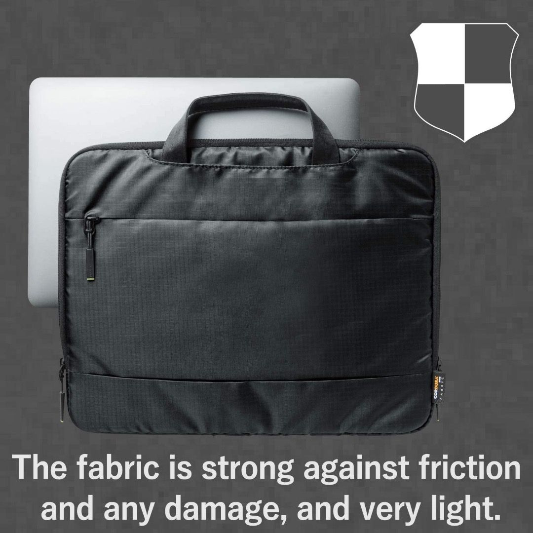 ELECOM Black Cordura 13.3 inch Laptop Bag IBLW13BK, Computers & Tech, Parts & Accessories ...