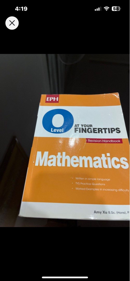 Emaths o level, Everything Else on Carousell