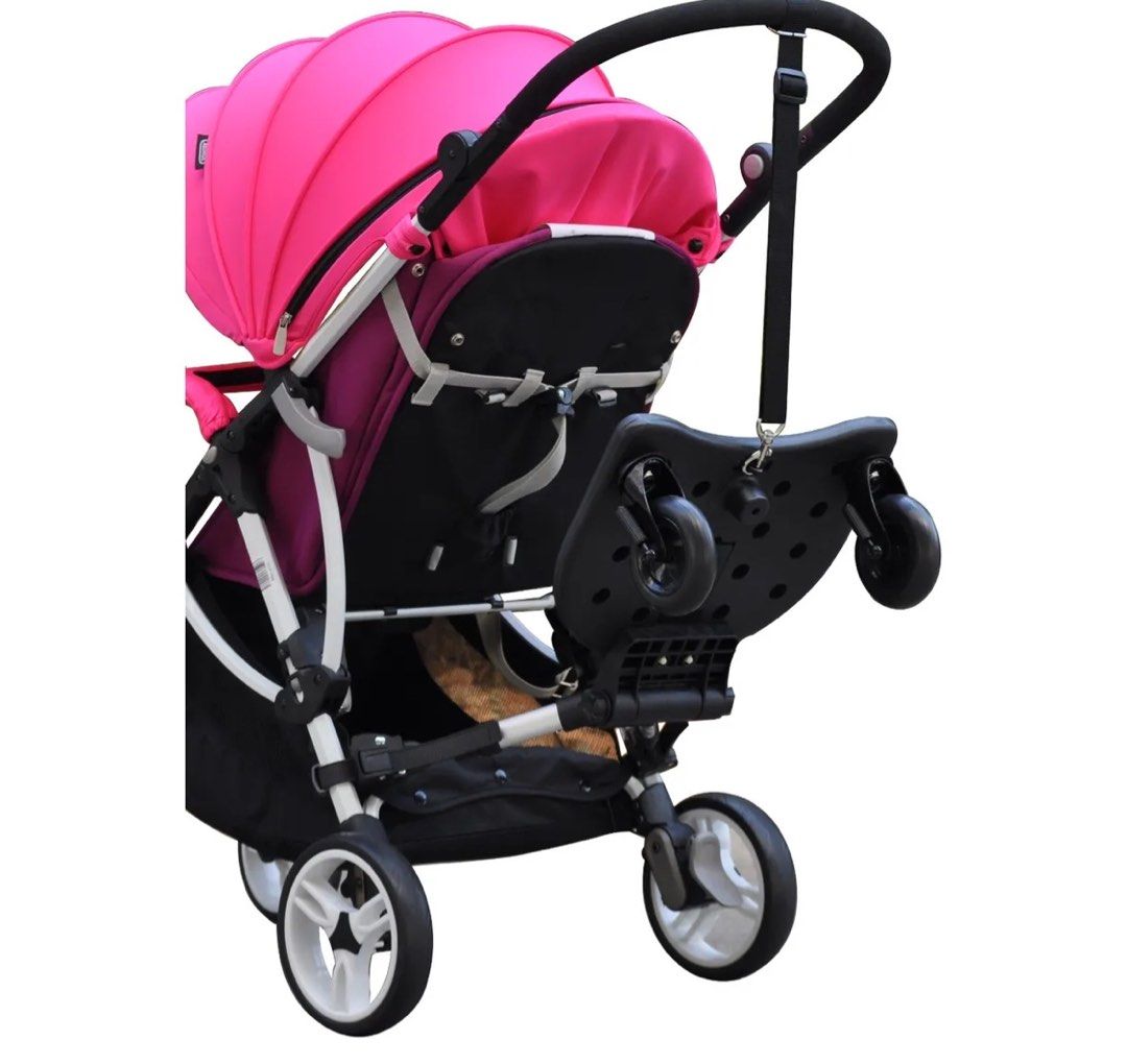 Englacha 2-in-1 Cozy X Rider - Child Rider Stroller Attachment with ...