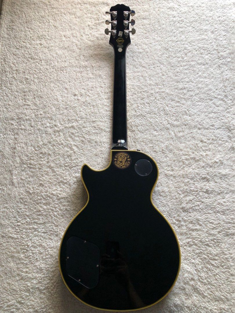 Epiphone Les Paul Custom Pro Silverburst Hobbies And Toys Music And Media 2651