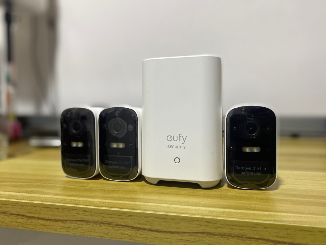 Eufy security cctv cam - 2C 3+1, TV & Home Appliances, Other Home ...