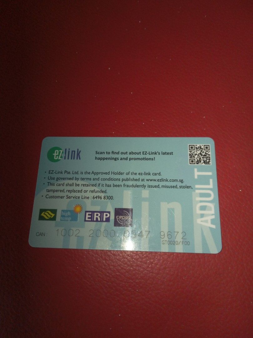 EZ-Link Card Singa 55th National Day, Hobbies & Toys, Stationery ...