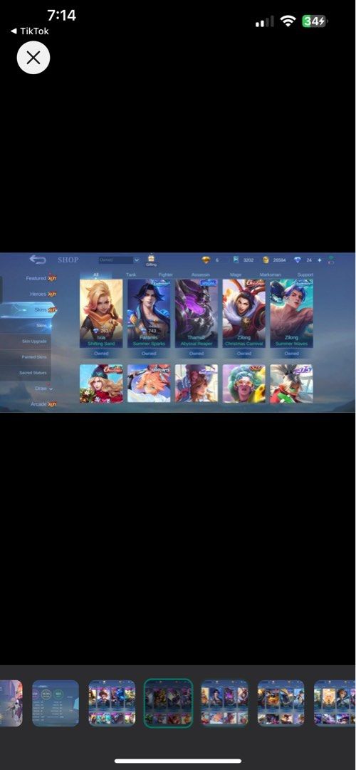 Fanny aspirant, Video Gaming, Video Games, Others on Carousell