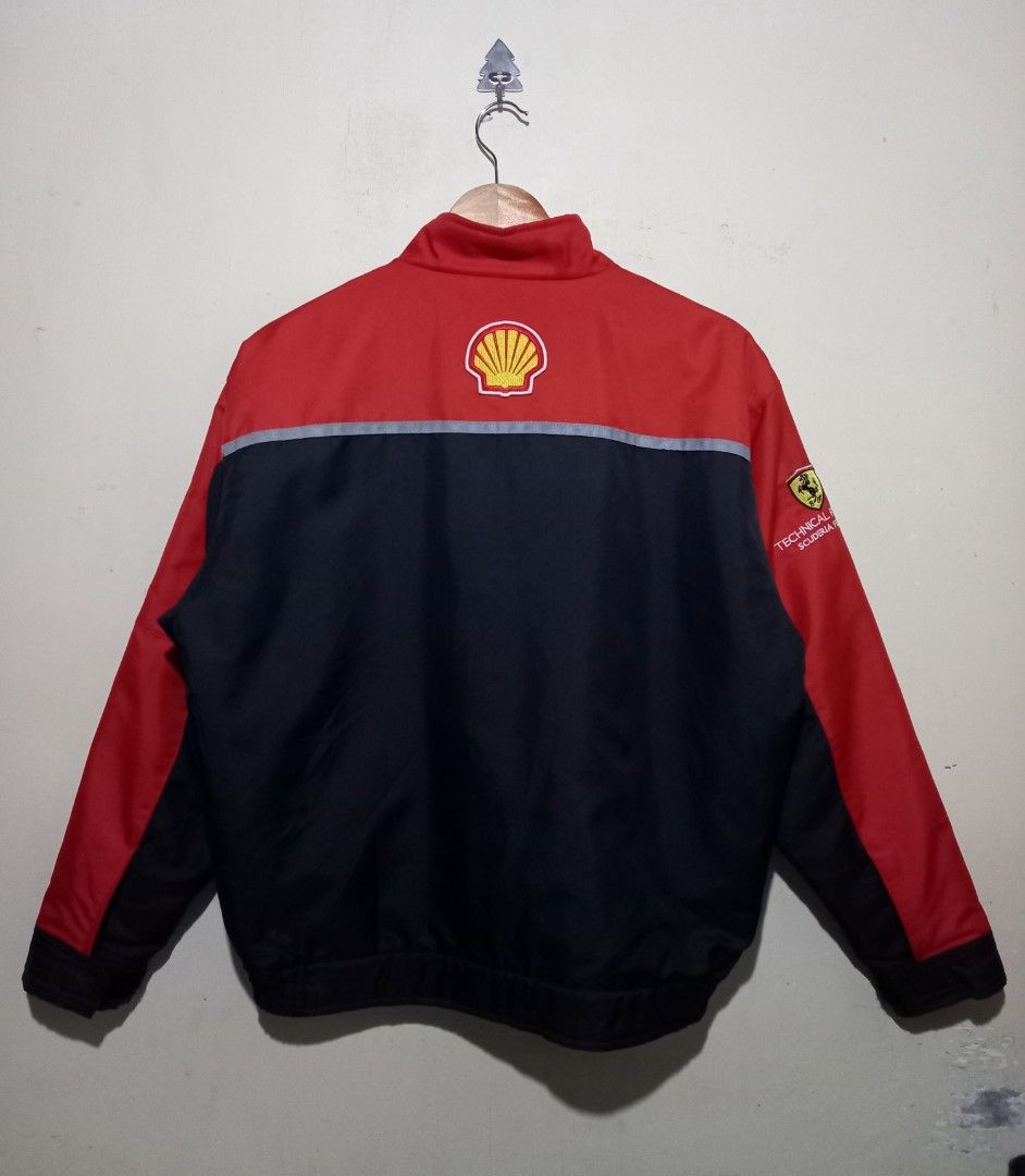 FERRARI X SHELL TRACK JACKET, Men's Fashion, Coats, Jackets and ...