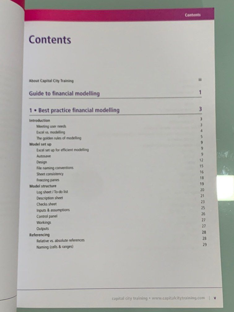 Financial modeling by Capita City Training, Hobbies & Toys, Books ...
