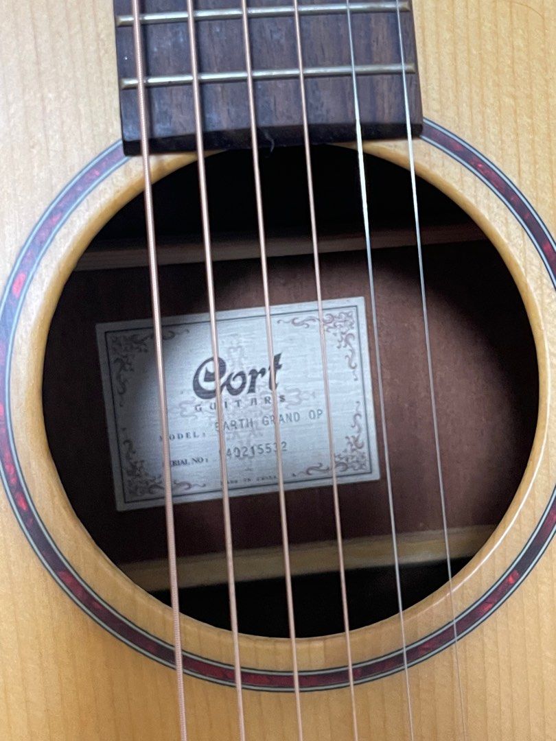 For Sale Cort Earth Grand OP, Hobbies & Toys, Music & Media, Musical ...