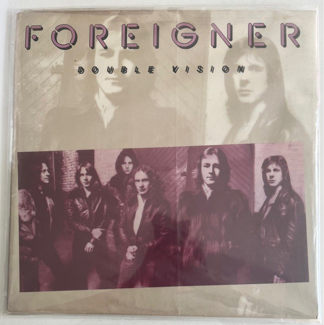 Foreigner Double Vision, Hobbies & Toys, Music & Media, Vinyls on Carousell
