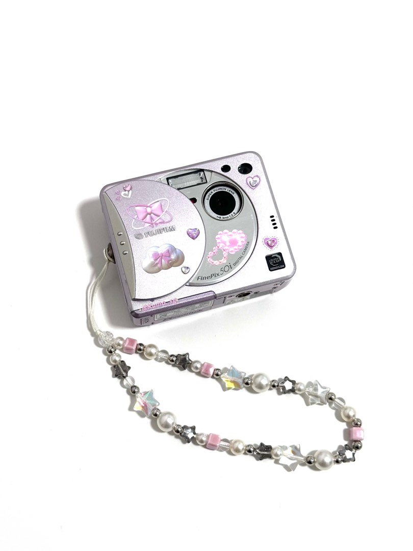 Fujifilm FinePix 50i /Pink camera/Vintage camera / Digital camera ...