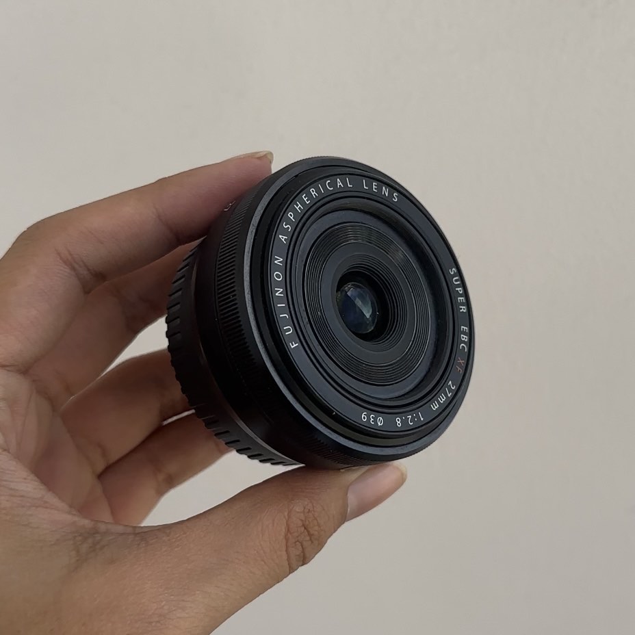FUJIFILM XF 27MM F2.8 Pancake Lens with Removable Square Lens Hood, Photography, Lens & Kits on ...