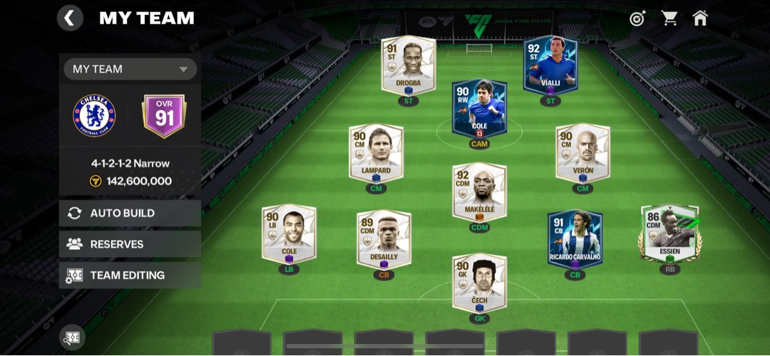 Full Chelsea ICON Team FC 24 Mobile Beginner Account, Video Gaming ...