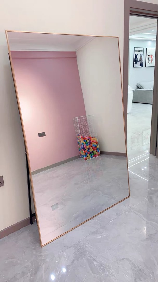 Full Height Adjustable Mirror, Furniture & Home Living, Home Decor ...