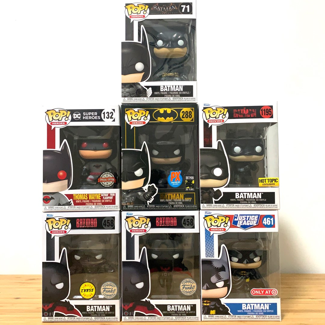 Funko Pop Batman / Dark Knight / The Batman / Arkham Knight / Batman ...
