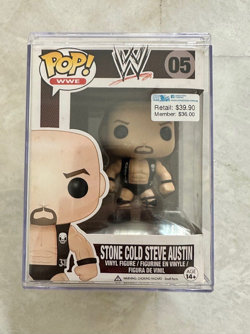 Funko pop stone cold, Hobbies & Toys, Toys & Games on Carousell