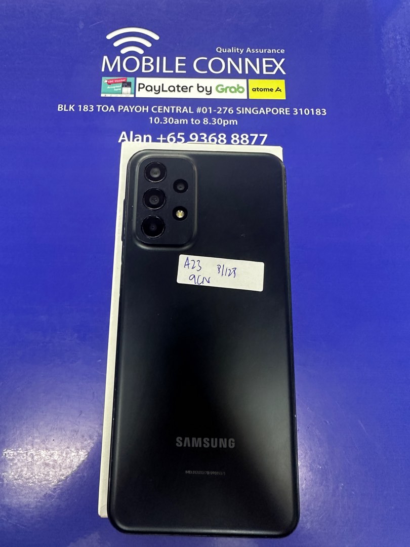 Galaxy A23 Black 128GB, Mobile Phones & Gadgets, Mobile Phones, Android ...