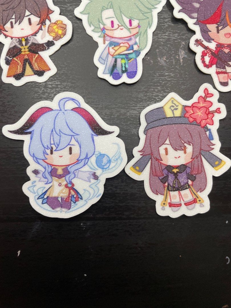 Genshin impact stickers! (Part 3!), Hobbies & Toys, Stationery & Craft ...