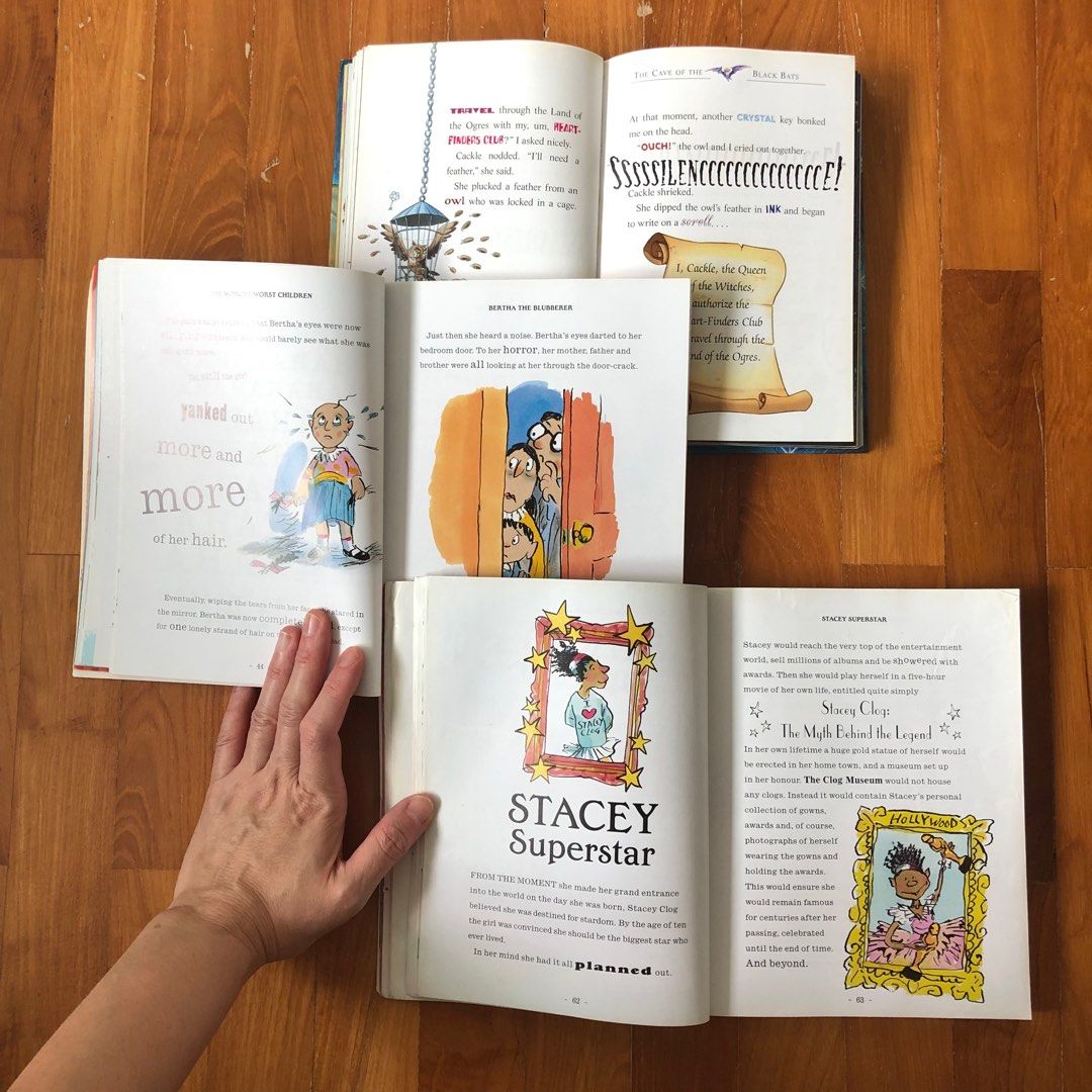 Geronimo Stilton David Walliams Roald Dahl Storey Treehouse Enid Blyton ...