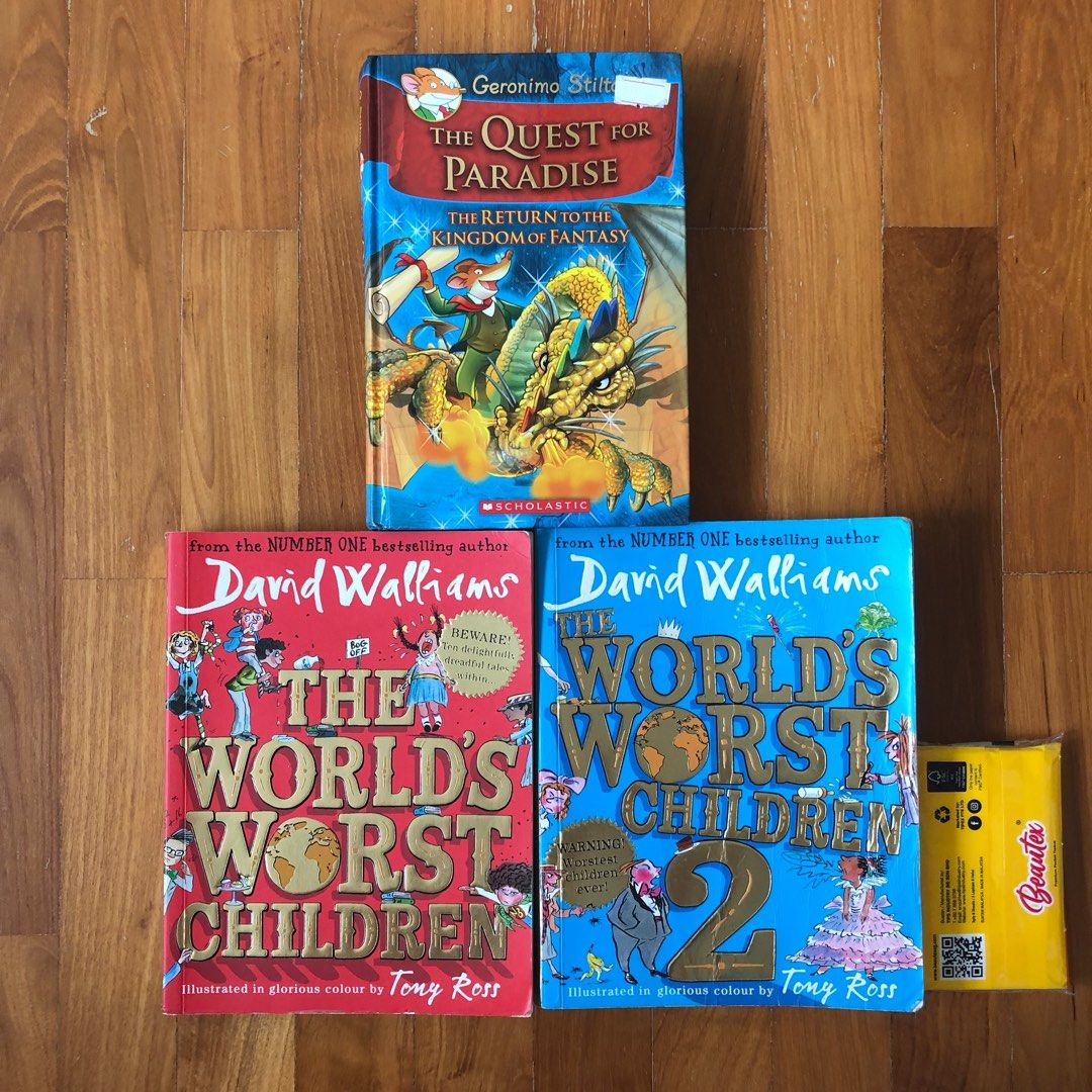 Geronimo Stilton David Walliams Roald Dahl Storey Treehouse Enid Blyton ...