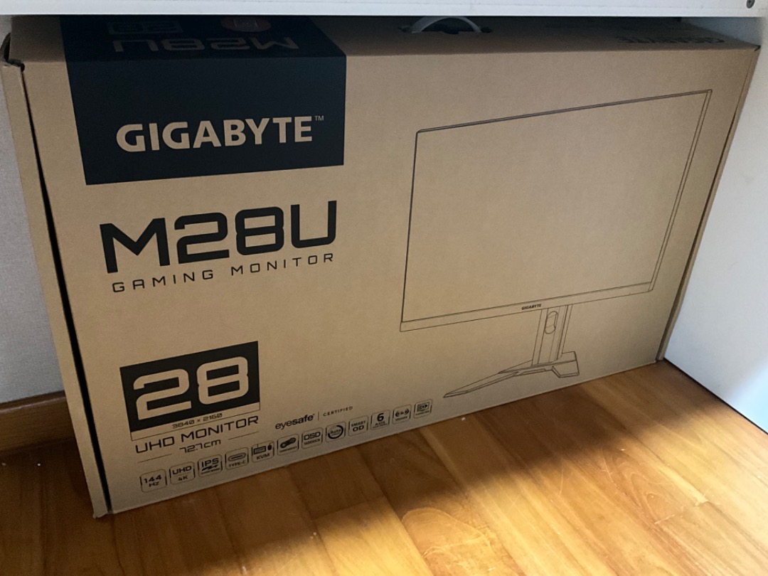 Gigabyte M28U, Computers & Tech, Parts & Accessories, Monitor Screens ...