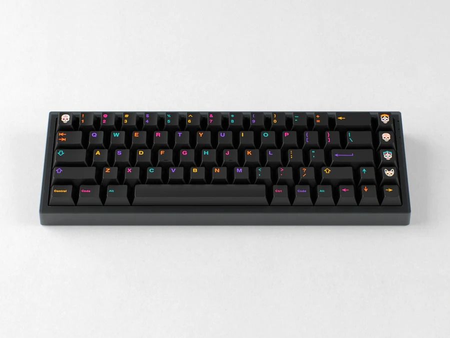 GMK Mictlan (BNIB) Genuine Keycap Set & Novelkeys NK65 - Mictlan ...