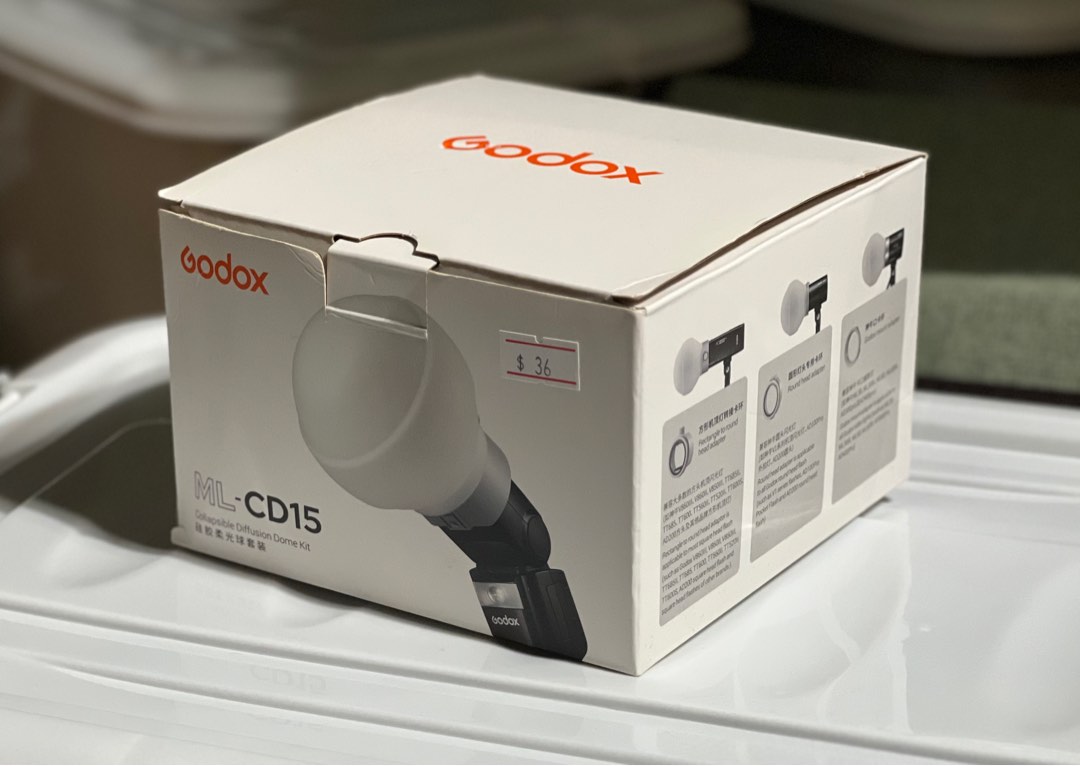 Godox ML-CD15 Collapsible Diffusion Dome Kit, Photography, Photography ...