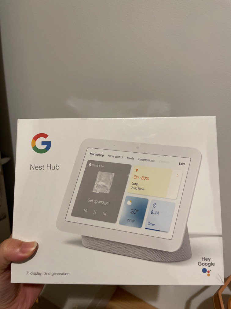 Google Nest Hub 2nd Gen, TV & Home Appliances, TV & Entertainment ...