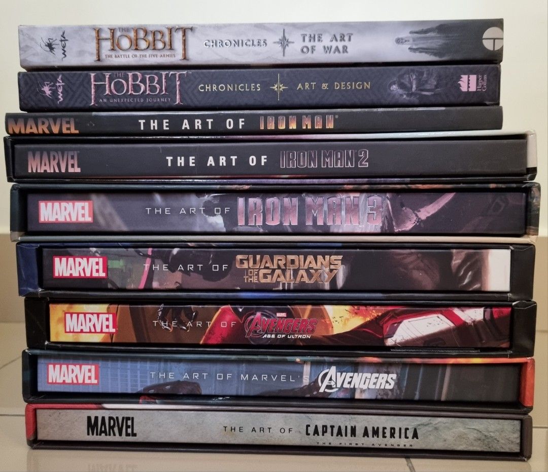 Graphic Books Art of Movies. Marvel Avengers Ironman , Hobbit, Hobbies ...
