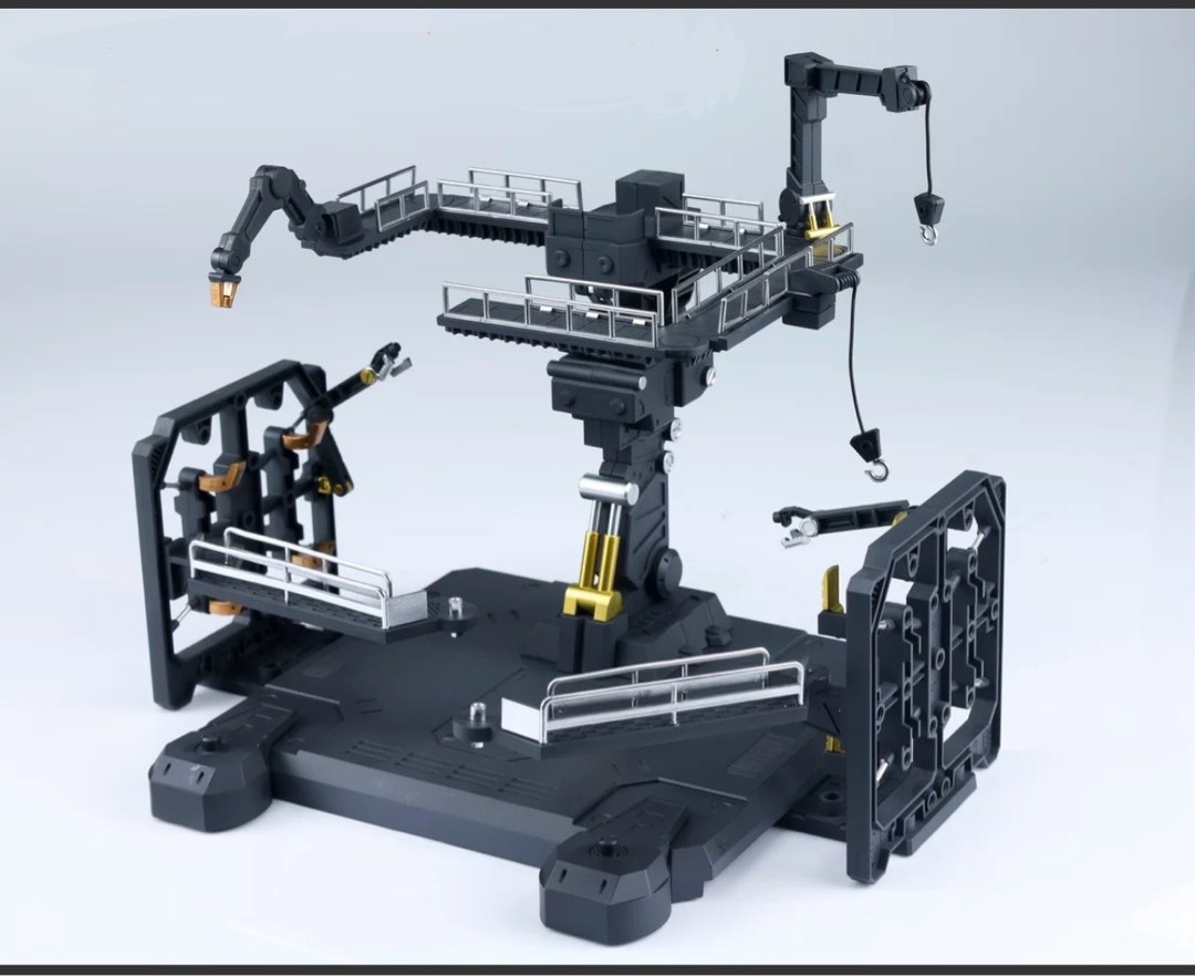 Gundam MS Hanger and Maintainace dock for RG HG (set A) , Hobbies ...