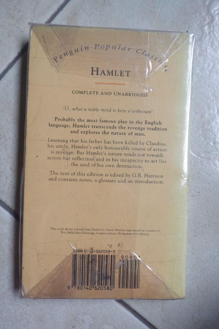 Hamlet by William Shakespeare [Penguin Popular Classics], Hobbies ...