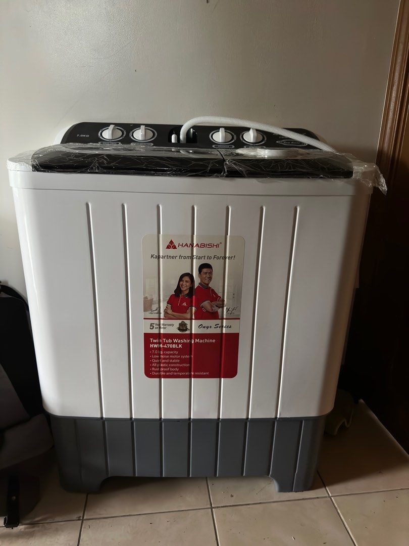 Hanabishi Washing Machine 7 kg, TV & Home Appliances, Washing Machines ...