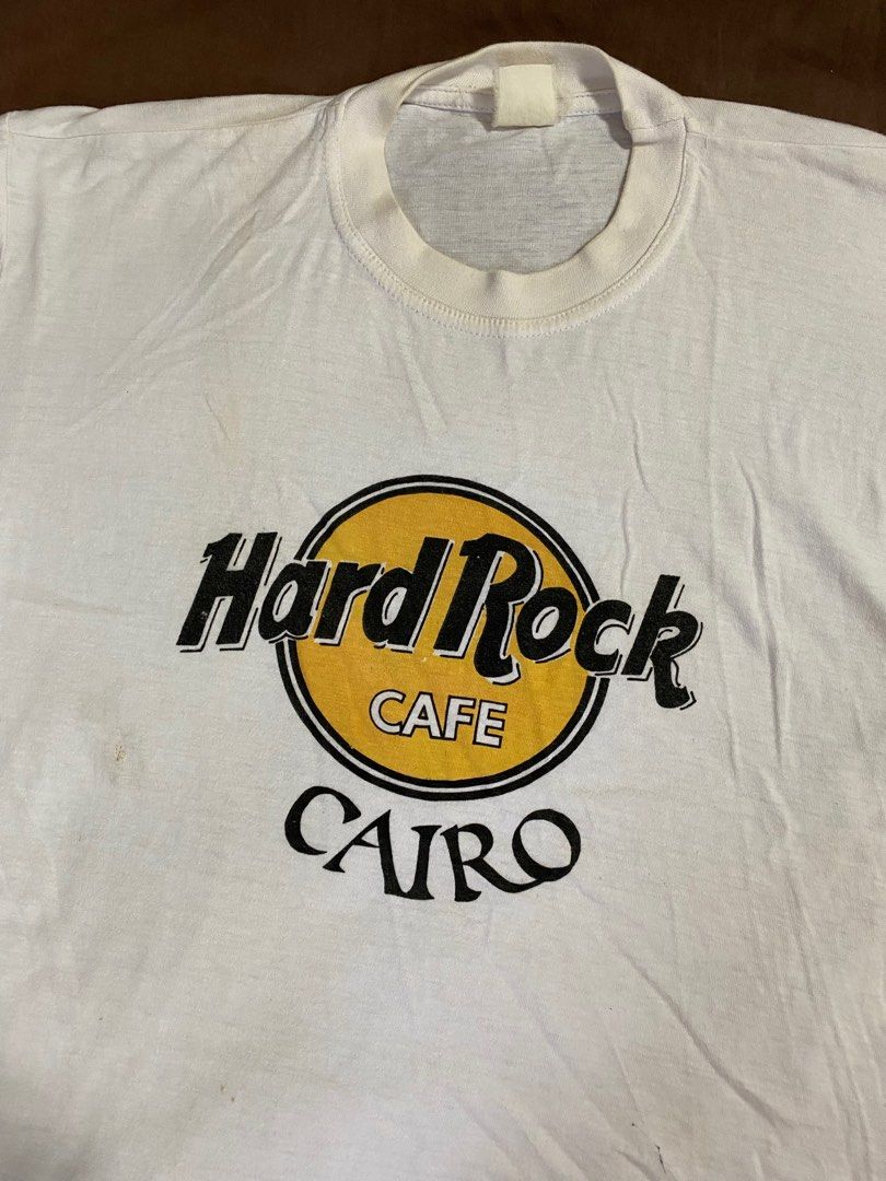 Hard Rock Cafe Cairo T shirt, Men's Fashion, Tops & Sets, Tshirts ...