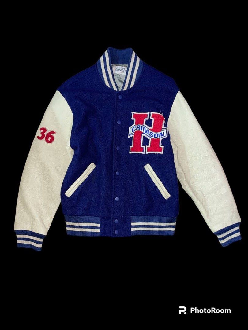 Harvard Varsity Jacket Vintage, Men's Fashion, Coats, Jackets and ...
