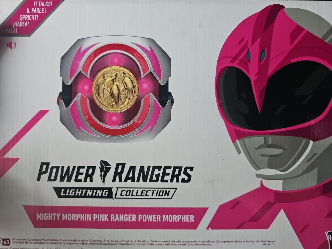 Hasbro Lightning Edition Pink Ranger Power Morpher, Hobbies & Toys ...