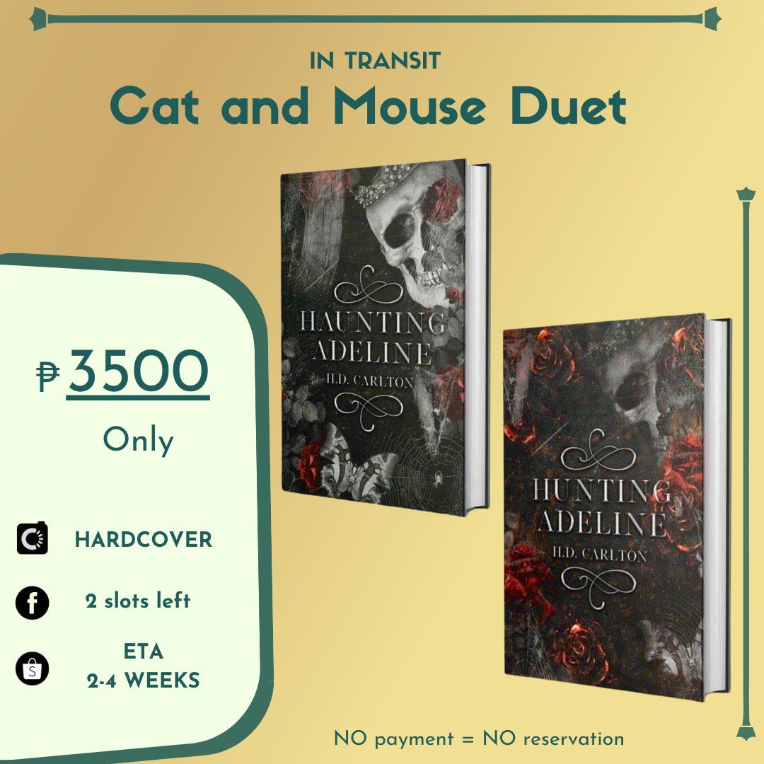 Haunting Adeline And Hunting Adeline By H D Carlton Cat And Mouse Duet
