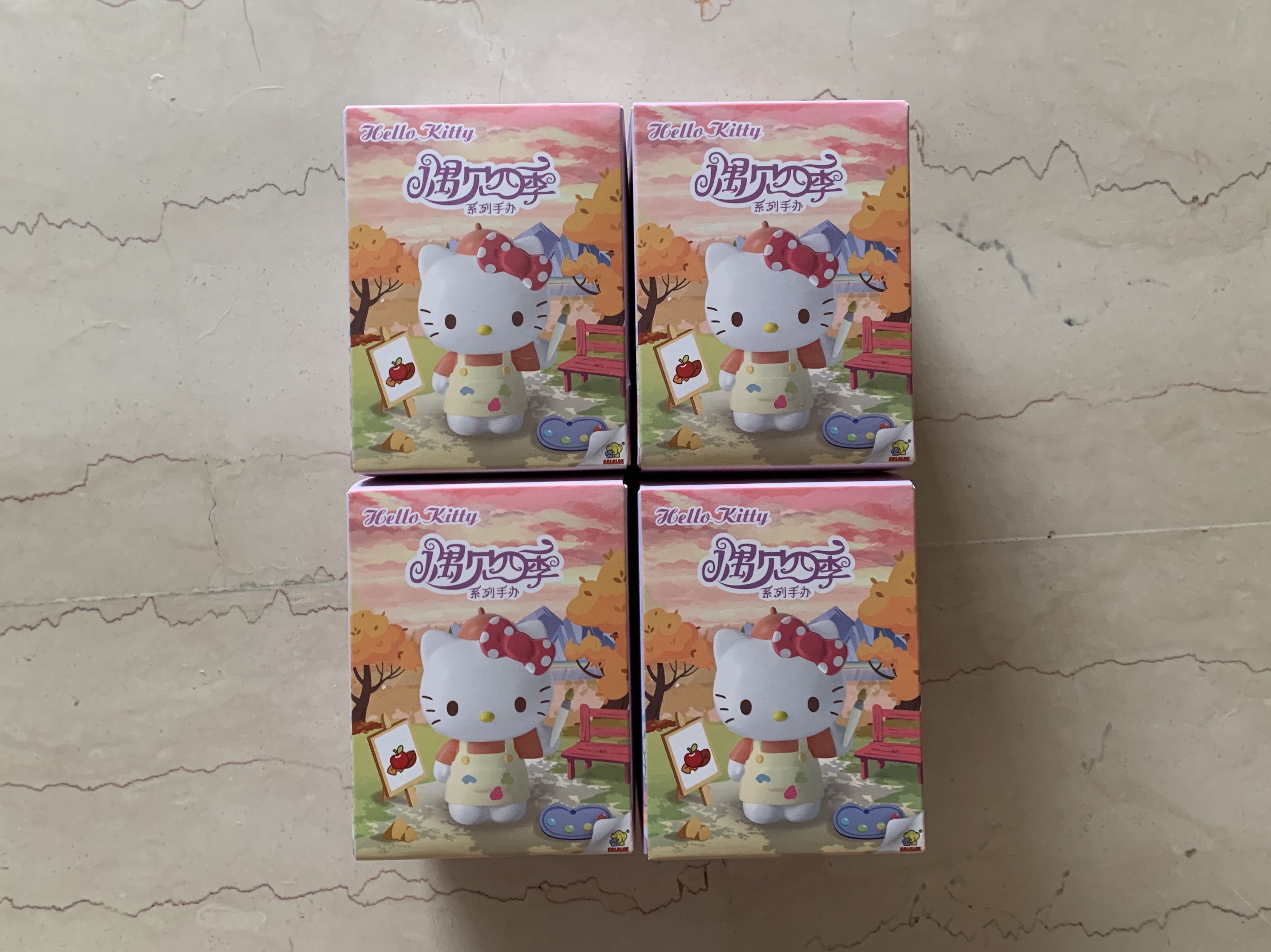 Hello Kitty Four Seasons Blind Box, Hobbies & Toys, Toys & Games on Carousell