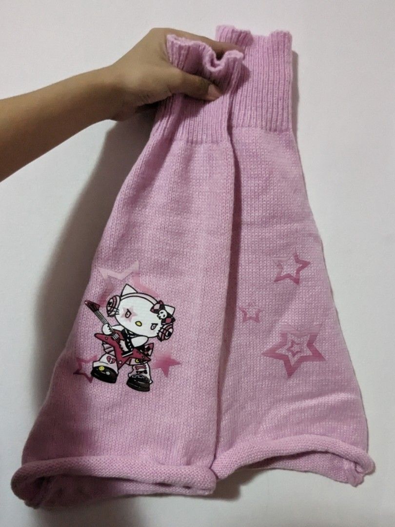 Hello Kitty Leg Warmers Y2K Harajuku, Women's Fashion, Watches ...