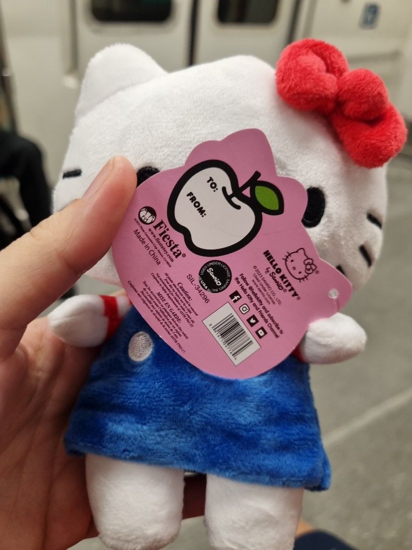 Hello kitty soft toy, Hobbies & Toys, Toys & Games on Carousell